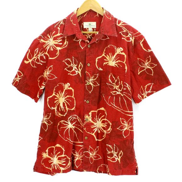 island shores | Shirts | Vintage Island Shores Linen Blend Hawaiian ...